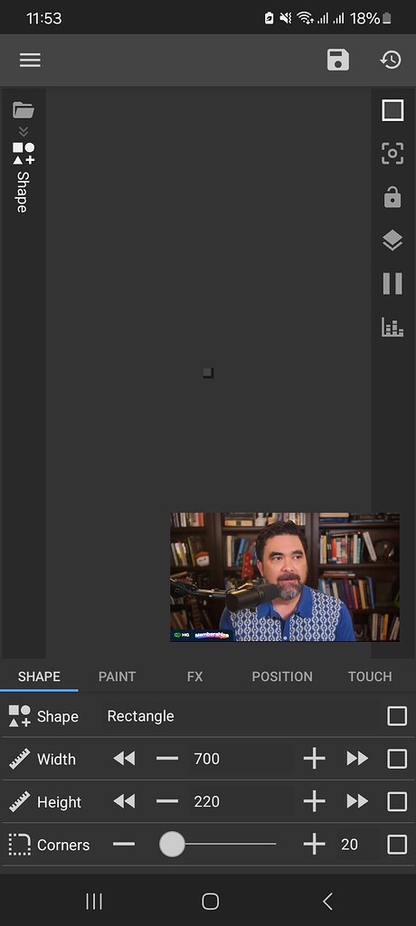 Widget shape - Issues - Kustom Forum
