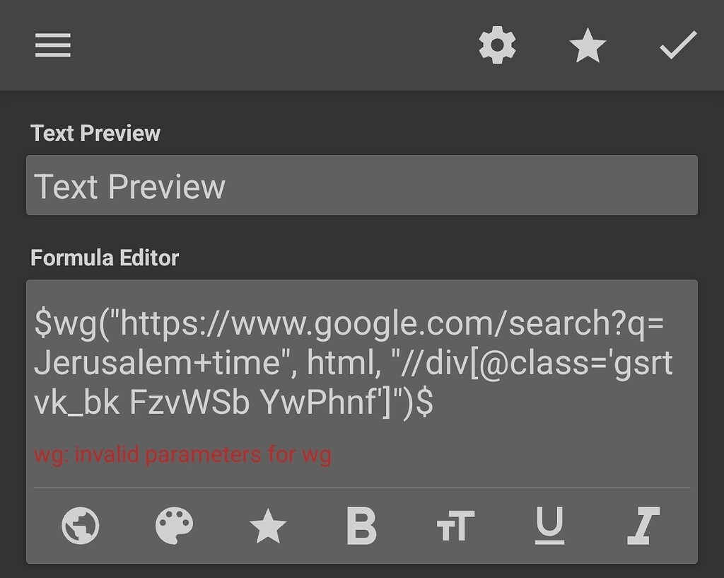 Issue creating a world time clock - Issues - Kustom Forum